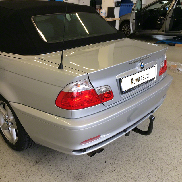 BMW 3 Cabriolet AUTO-HAK dragkrok avtagbar inkl. 7 polig elsats ...