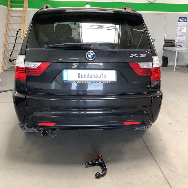 BMW X3 Westfalia dragkrok avtagbar inkl. 7 polig elsats - årsmodell 09. ...