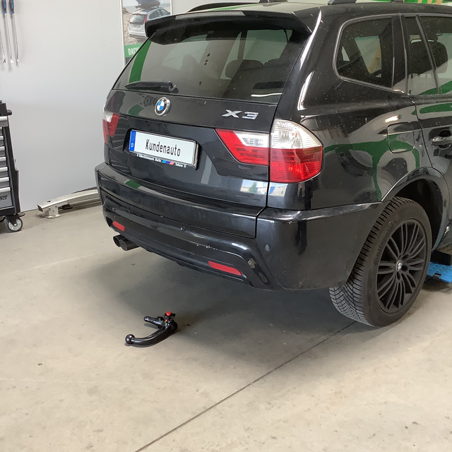 BMW X3 Westfalia dragkrok avtagbar inkl. 7 polig elsats - årsmodell 09. ...